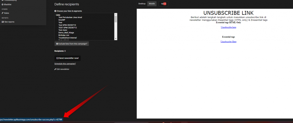 Docs Mailniaga - Panduan Menggunakan Sistem Mail Niaga